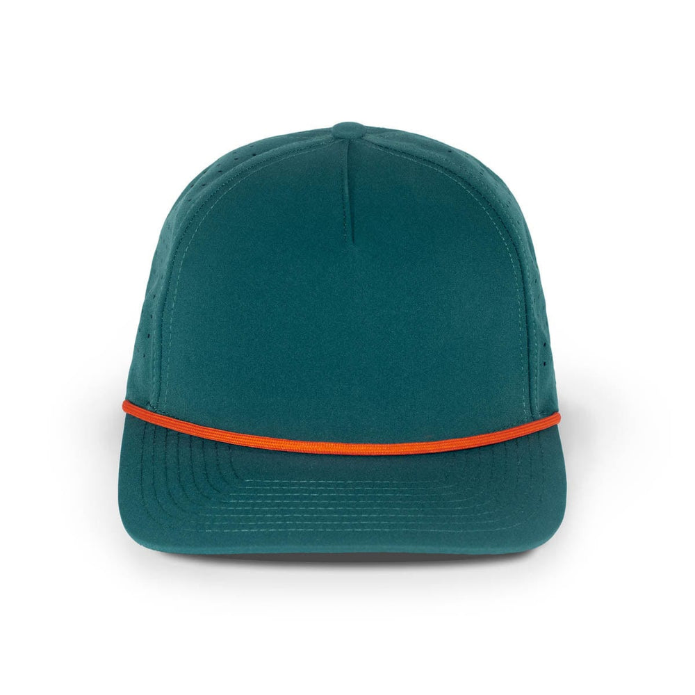 GULF Collection | Teal 5-Panel Perforated Snapback Baseball Hat – Wild ...