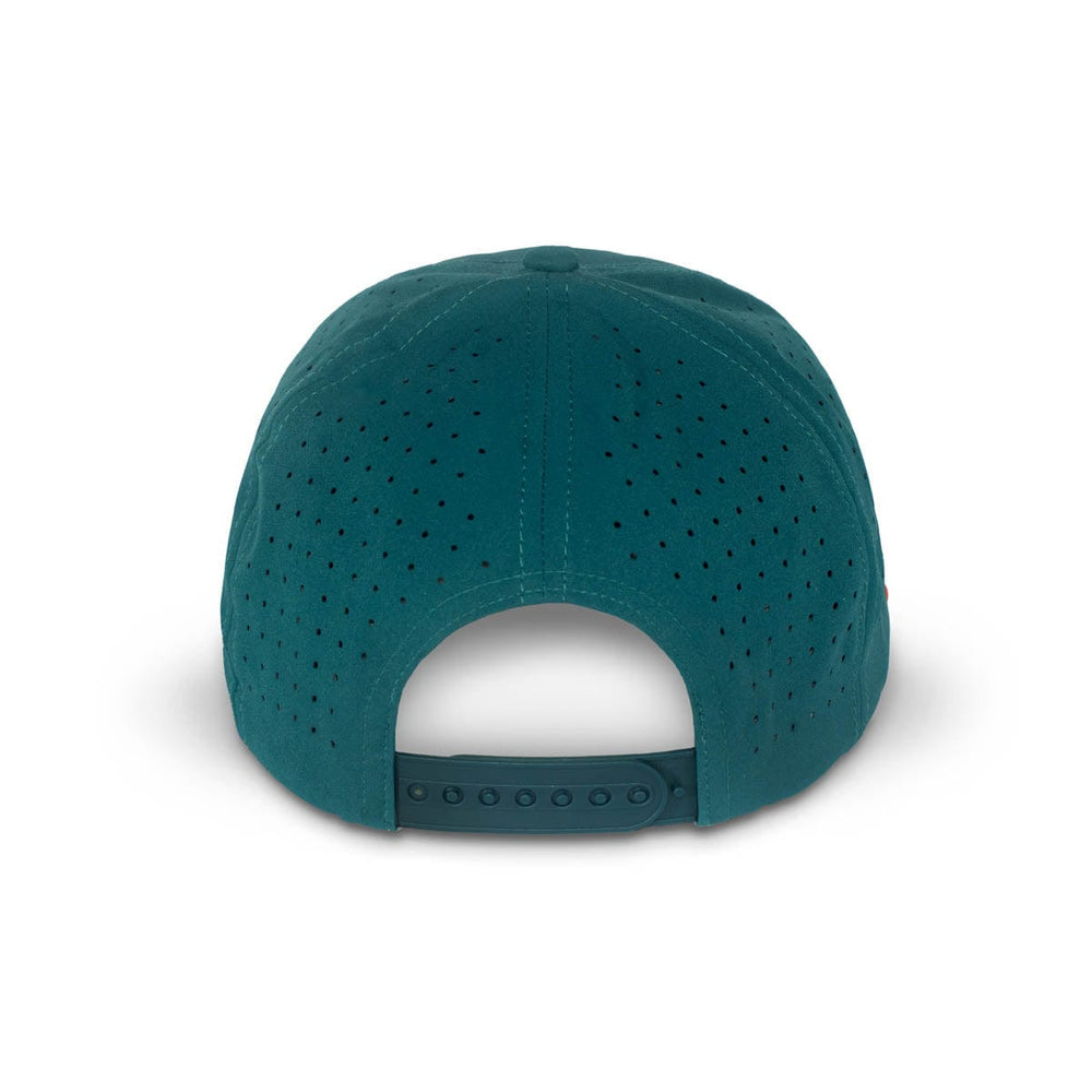 GULF Collection | Teal 5-Panel Perforated Snapback Baseball Hat – Wild ...